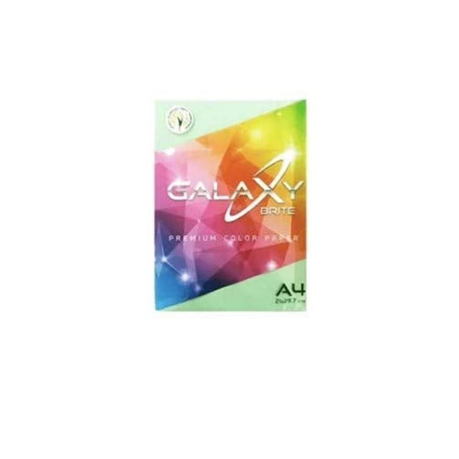 Galaxy Premium Color A4 Paper, 500 Sheets, 80 Gsm, Green - Delight ...